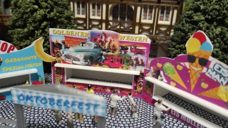 Oktoberfest 3 Kirmesbuden | Spur N | Kirmes | Rummel | Volksfest